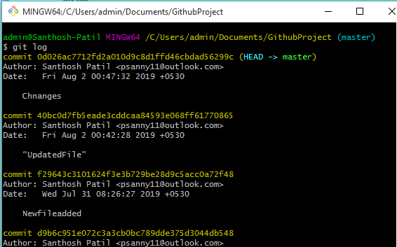 Git And Github Version Control (Local And Remote Repository)