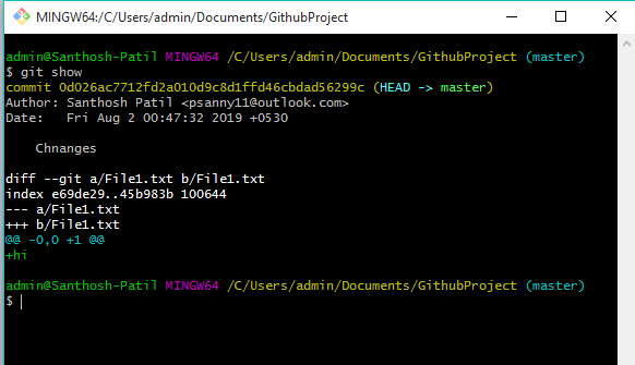 Git And Github Version Control (Local And Remote Repository)