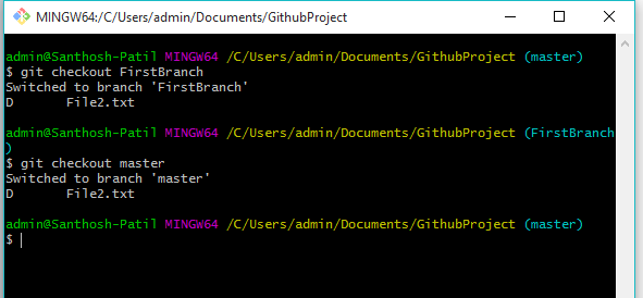 Git And Github Version Control (Local And Remote Repository)