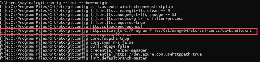 Git Clone Self Signed Certificate In Certificate Chain 9365