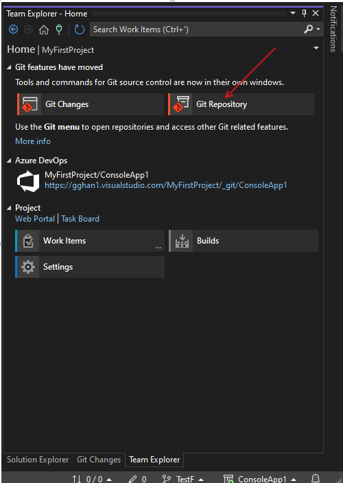 Git GUI Clients (1), Visual Studio