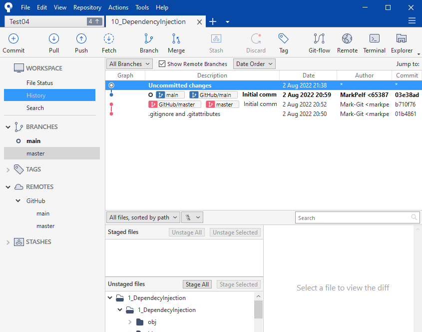 Git - Multiple Visual Studio Solutions In A Single Git Repository Git - Multiple Visual Studio Solutions In A Single Git Repository