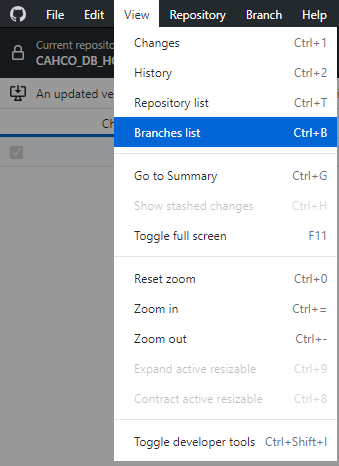 Git GUI Clients (3), GitHub Desktop