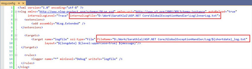 Global Error Handling In ASP.NET Core App Using NLog