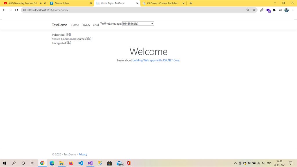 Bilingual With Net Core Mvc Or Globalization And Localization In Asp
