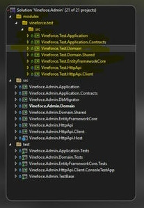 Guide to Add Custom Modules in ABP.IO App