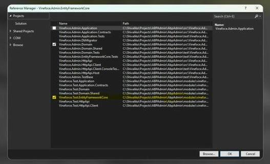 Guide to Add Custom Modules in ABP.IO App