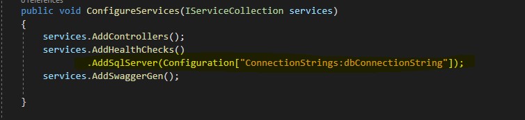 Application Health Check Using Aspnet Core