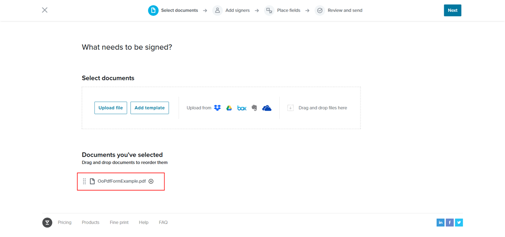 Hellosign - Online Tool For Digital Signature