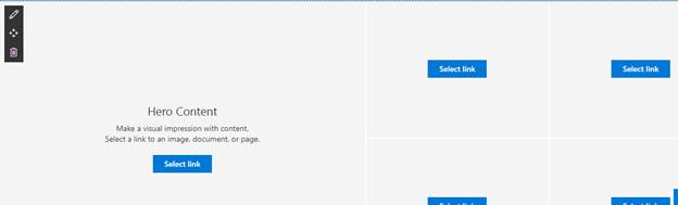 Hero Webpart In SharePoint Communication Site