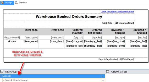 Hide And Group Columns In Ssrs Using A Parameter