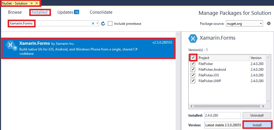 How To Create File Picker In Xamarin.Forms