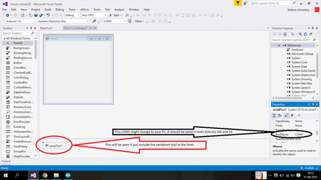 Home Automation In Windows Forms Using Visual Studio