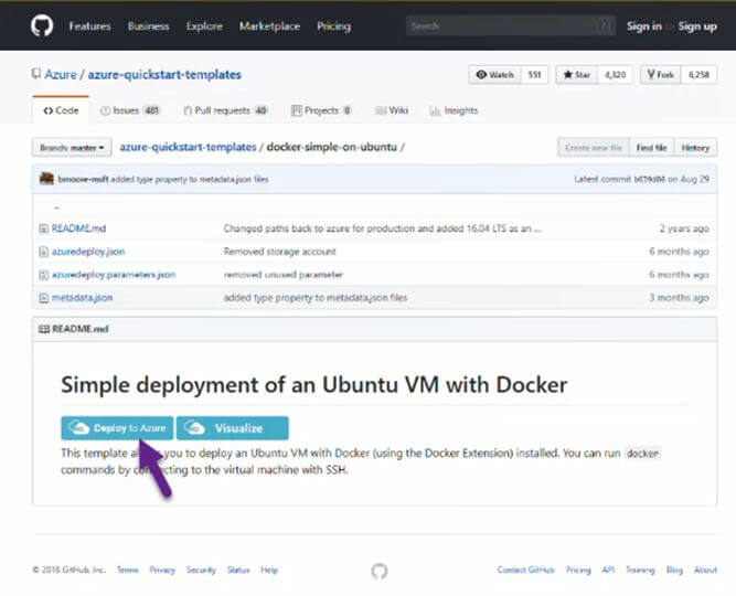 Hosting Docker Container On Azure Linux Vms 