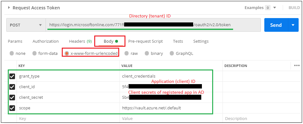 How To Access Azure Key Vault Secrets Through Rest API Using Postman How To Access Azure Key Vault Secrets Through Rest API Using Postman
