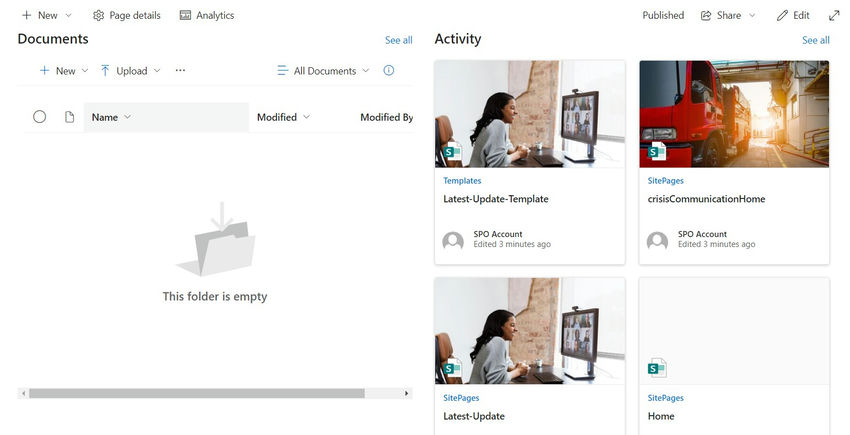 How to Apply or Change Site Template in SharePoint Online