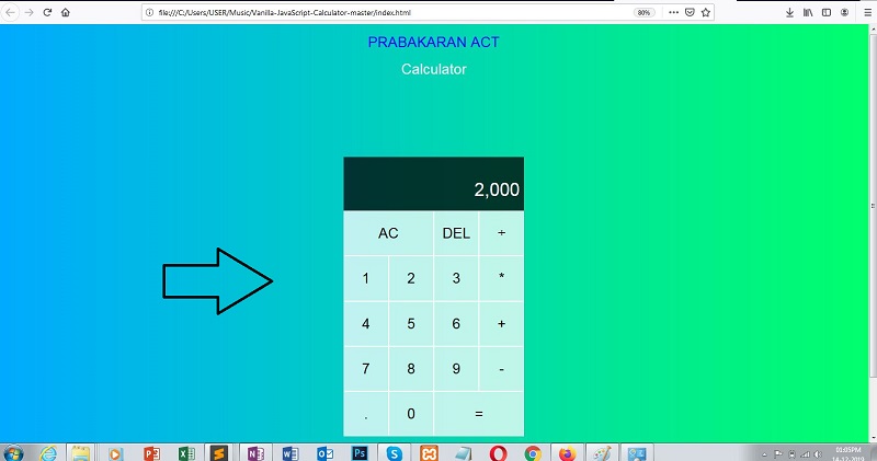 How To Build A Calculator In Javascript