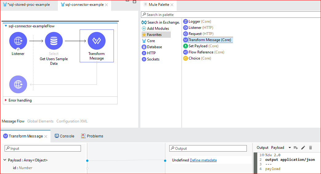 How To Call Stored Procedure With Mulesoft