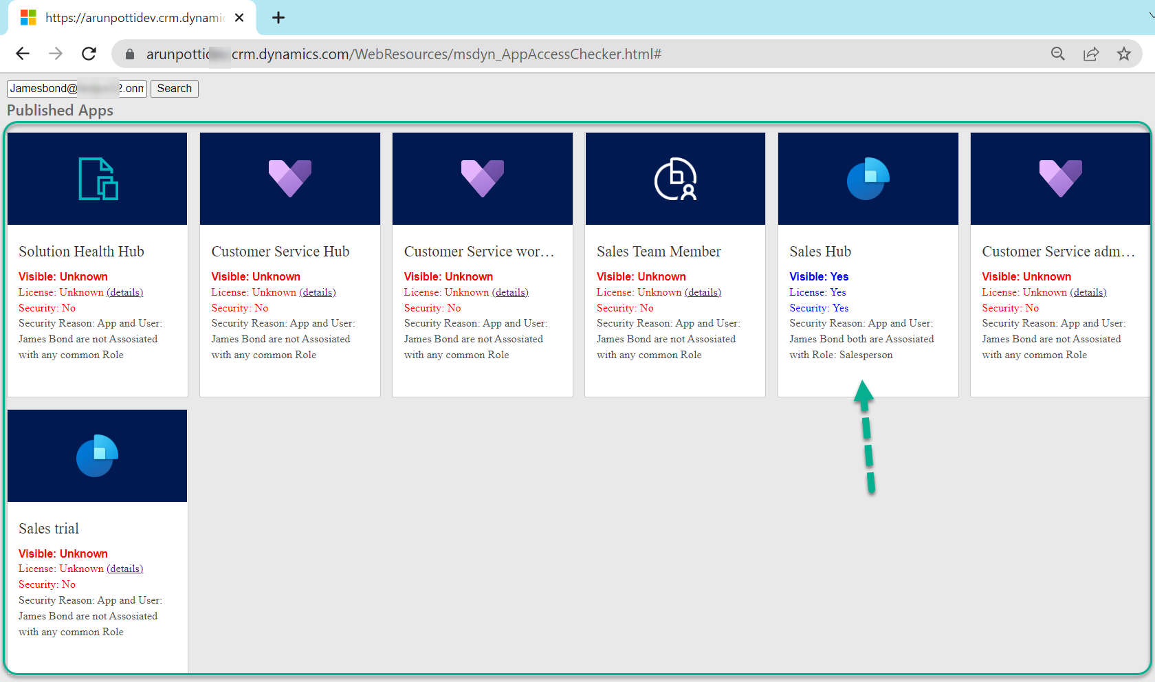 How To Check Access On Model Driven Apps For A User In Dynamics 365 CE ...