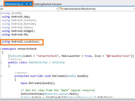 How To Check NetworkInfo In Xamarin Android App Using Visual Studio 2015