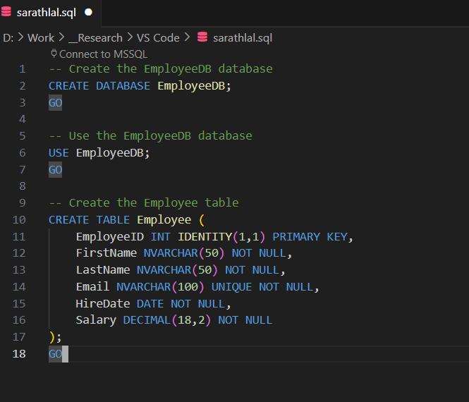 How to Collaboratively Work with SQL Server 2025, Visual Studio Code ...