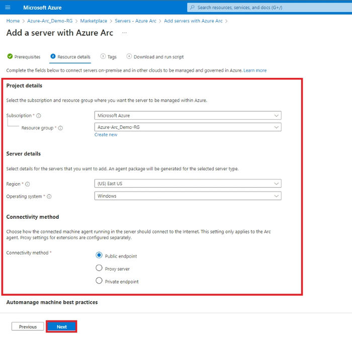 How To Configure And Onboarding Vms To Azure Arc Hybrid