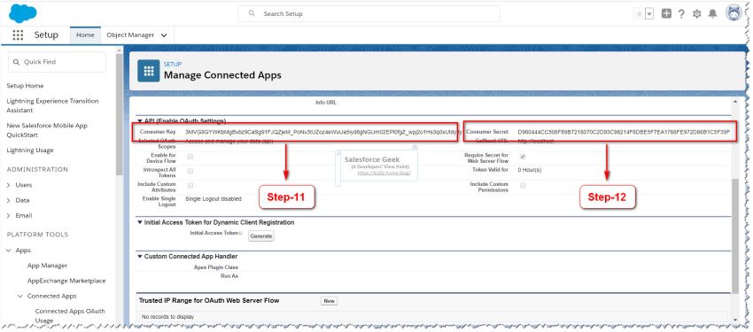How To Configure Salesforce Connected Apps For REST API Integration