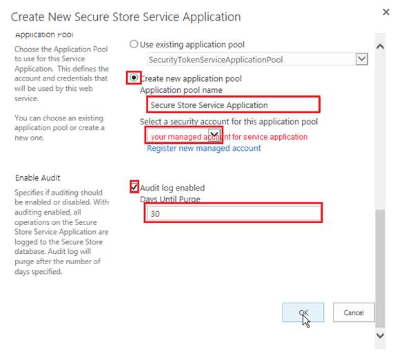 How To Configure Secure Store Service Application In Sharepoint