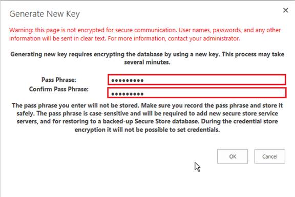 How To Configure Secure Store Service Application In SharePoint