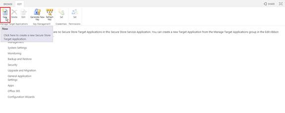 How To Configure Secure Store Service Application In SharePoint