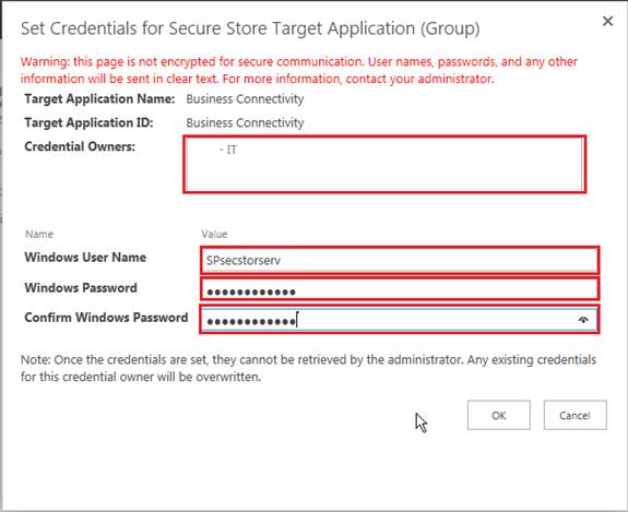 How To Configure Secure Store Service Application In Sharepoint 8016