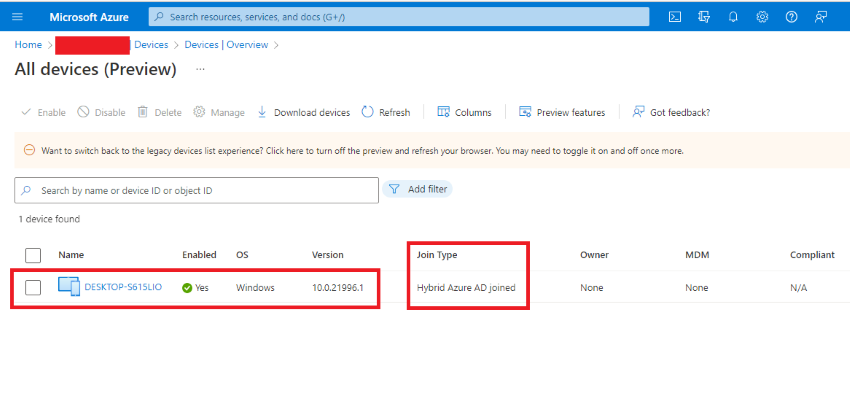 How To Configuring Hybrid Azure Ad Join Devices In A Managed Domain