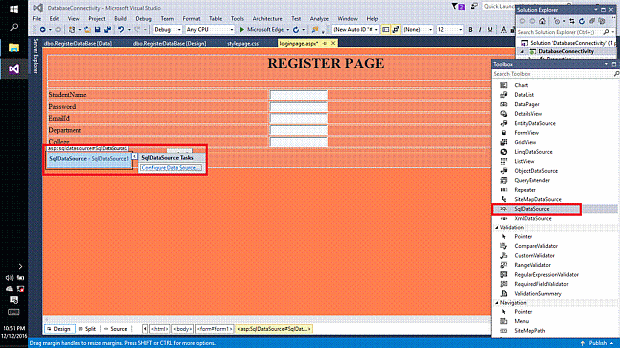 How To Connect Sql Database In Aspnet Using C And Insert And View The