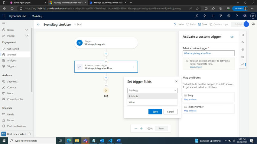 How To Consume Custom Triggers In Real Time Journey D365 Marketing