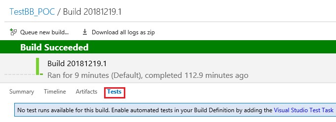 How To Create A Build Definition In TFS 2015, Adding Tasks And Setting Build Menu Options