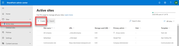How To Create A Classic Site In SharePoint Online