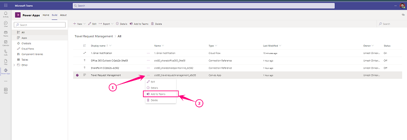 How To Create A Deep Link To A Specific Record In The Teams Powerapps