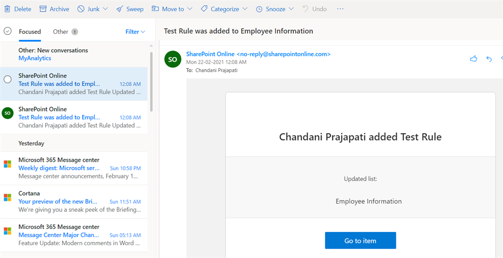 How To Create Rules In SharePoint List