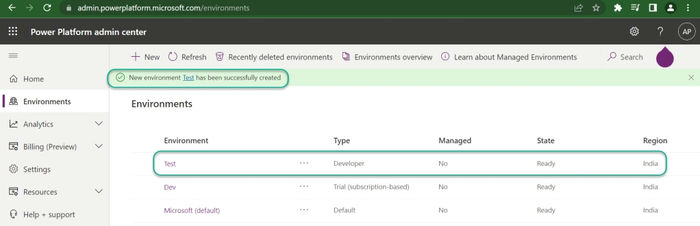 How To Create A New Dataverse Environment From Power Apps Maker Portal