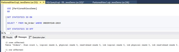 How To Create A Partitioned View In SQL Server