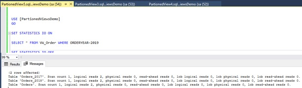 How To Create A Partitioned View In SQL Server