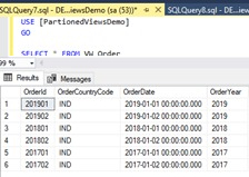 How To Create A Partitioned View In SQL Server