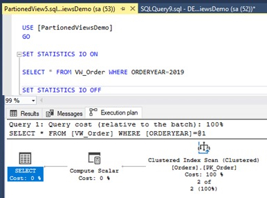 How To Create A Partitioned View In SQL Server