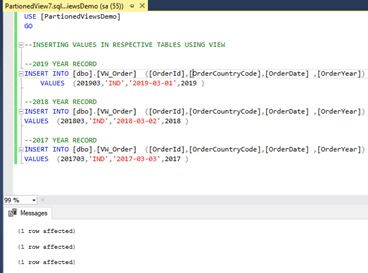 How To Create A Partitioned View In SQL Server