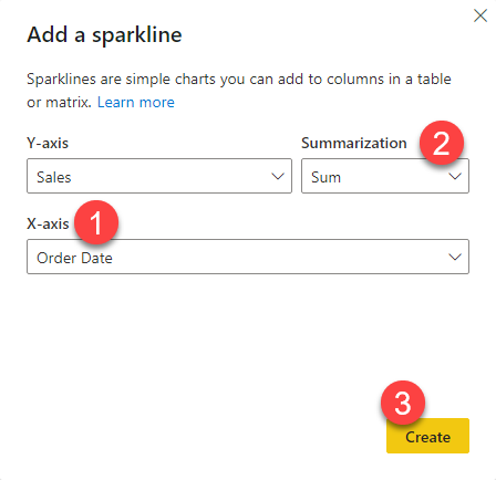 How To Create A Sparklines In Power BI Tables And Matrix Visual?