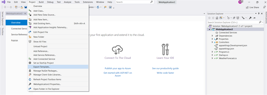 How To Create A VSIX Extension For A Custom Template Project