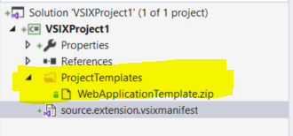 How To Create A VSIX Extension For A Custom Template Project