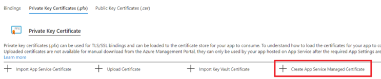 How To Create An App Service Managed Certificate In Azure