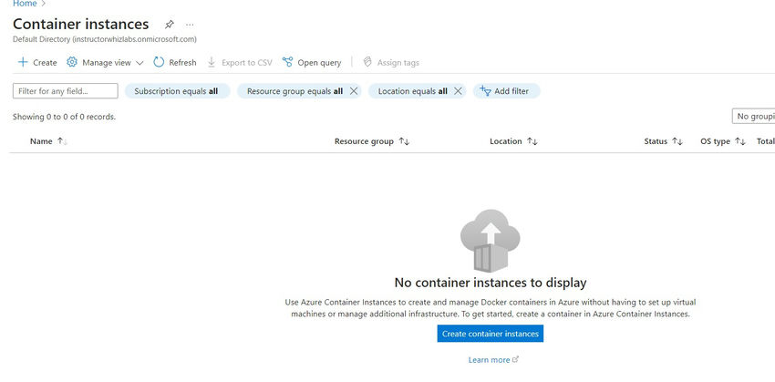 🖥️ How to Create an Azure Container Instance in Microsoft Azure