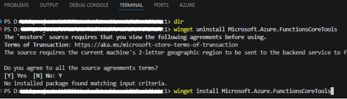 How to create an Azure Function by using Visual Studio Code?